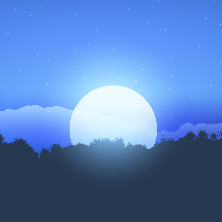 The Shiny Moon | Meditation Music Library